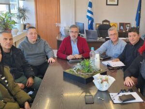 Σε θετικό κλίμα η συνάντηση του Δημάρχου Αγίου Δημητρίου με το ...